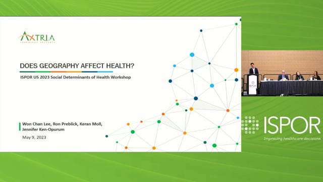 ISPOR - Does Geography Affect Health? Insights Derived From Integration ...