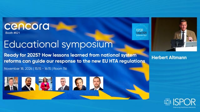 ISPOR - Ready for 2025? How Lessons Learned From National System ...